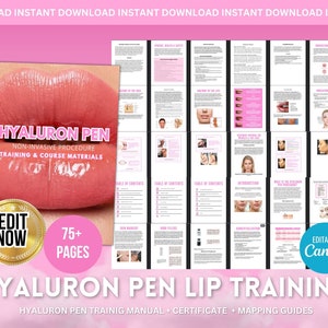 Hyaluron Pen Training Manual, Hyaluronic Acid, Student Training ...