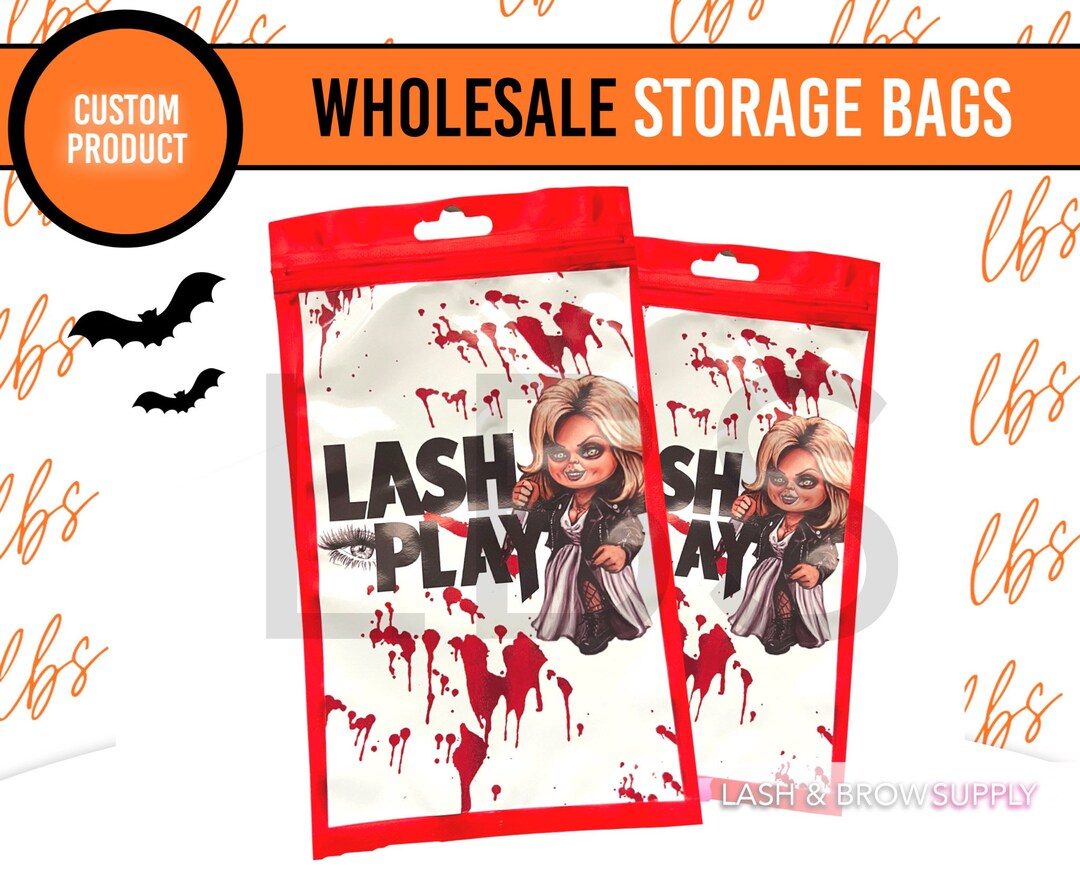 Eyelash Storage Bags, Mink Eyelash Line, Mylar Bags, Party Bags, Lash ...