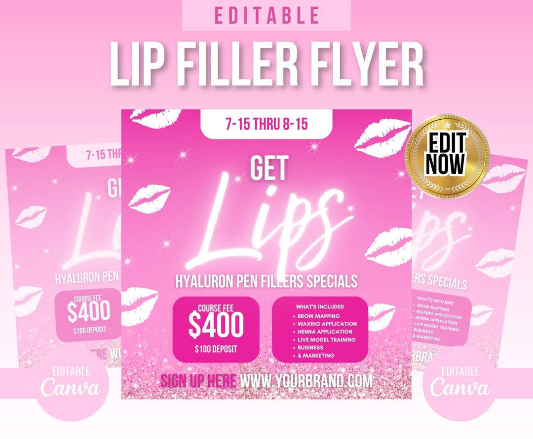 Hyaluron Pen Flyer, Hyaluron Pen, Dermal Filler, Lips, Hyaluron Pen ...