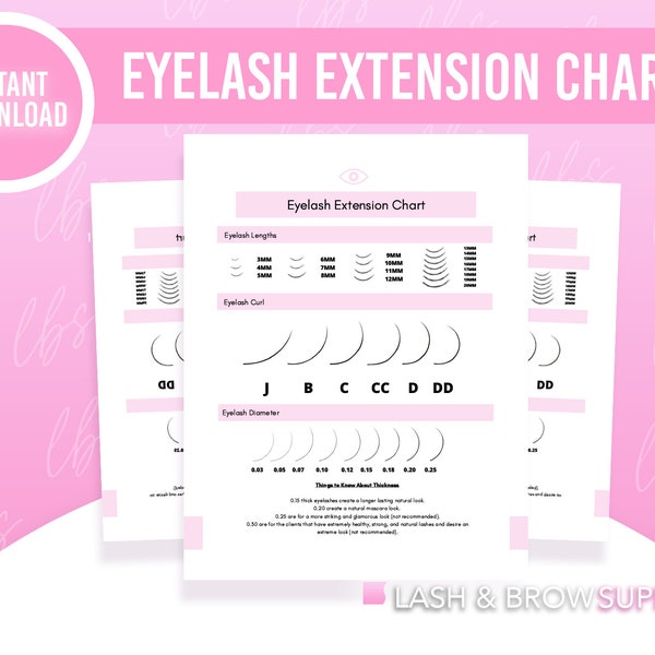Lash Guide - Etsy