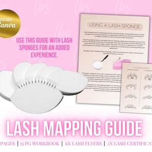 Lash Manual, Lash Mapping Student Handbook, Lash Map Training Guide ...