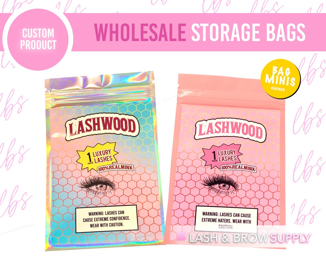 Eyelash Bags, Eyelash Storage Bag, Lipgloss Bags, Eyelash Laser Zip ...