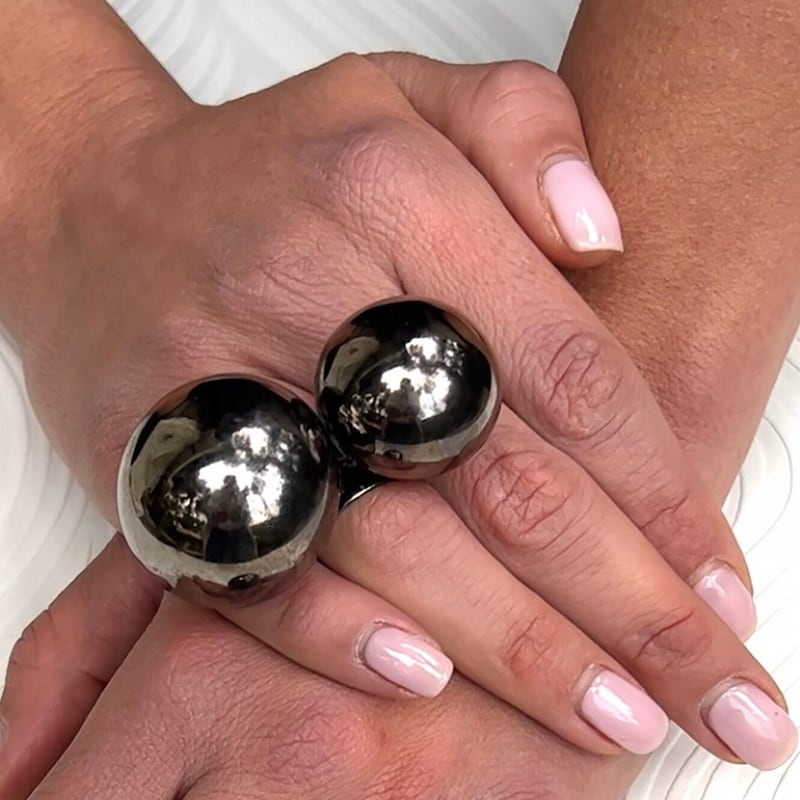 Black Ring - Etsy