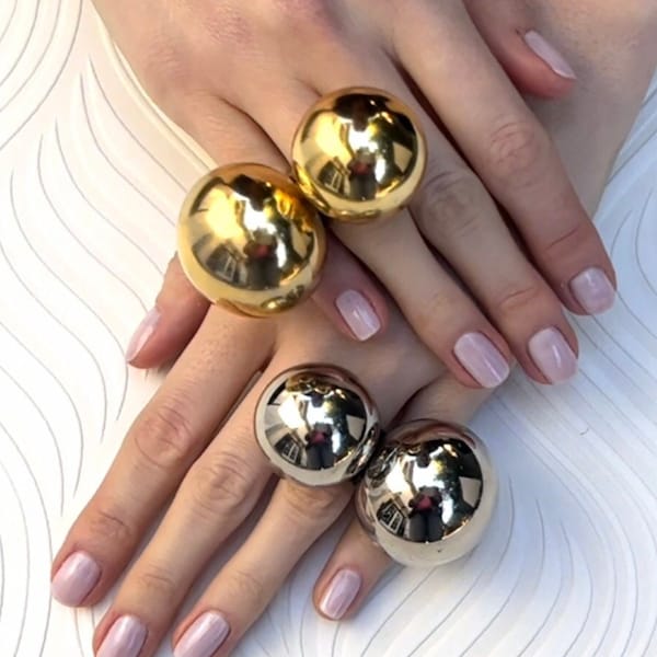 Oversized Ring - Etsy