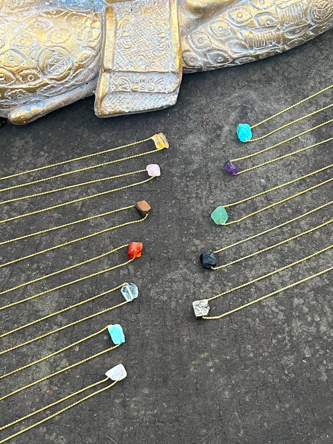 Crystal Necklace, Fidget Toy, Minimalist Fidget Spinner, Fidgets ...