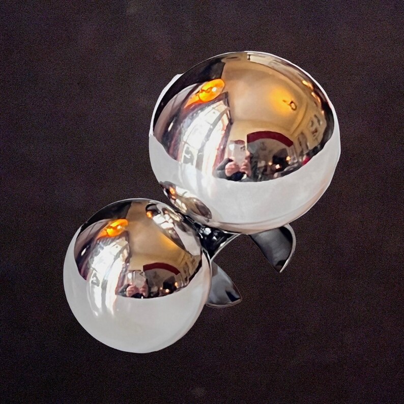 Extra Large Silver Ring Oversized Ring Statement Oversized | Etsy