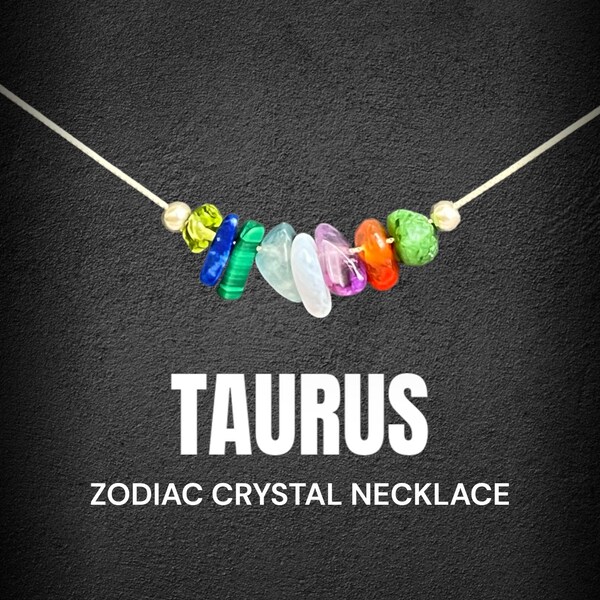 Taurus Necklace - Etsy