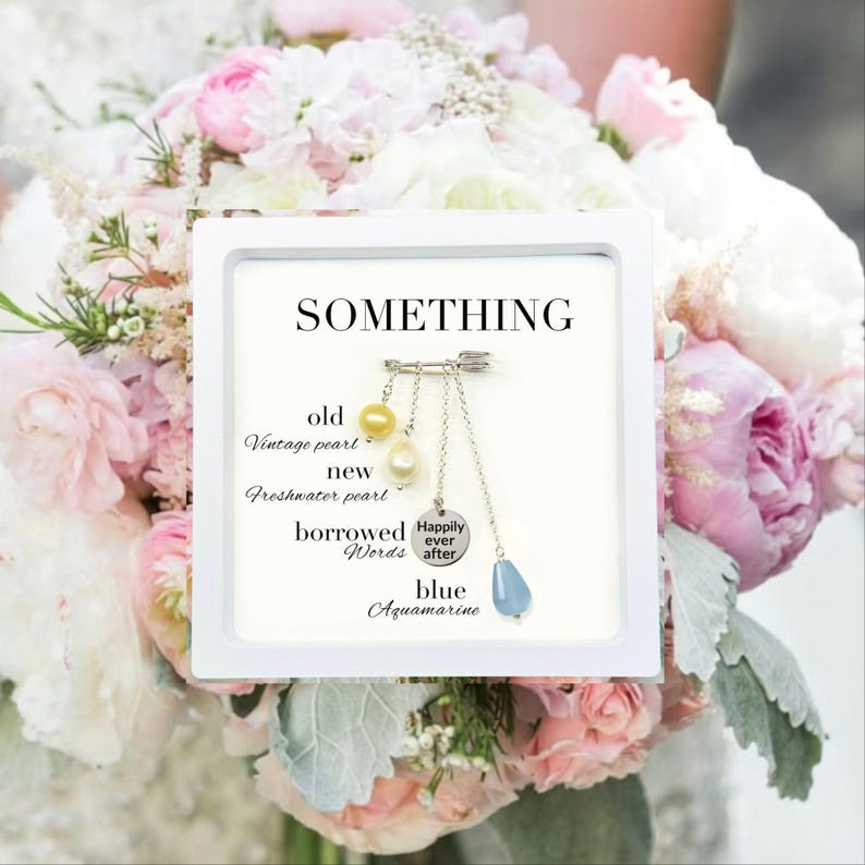 Something Blue for Bride-bridal Shower Gift-mother to Bride Gift ...