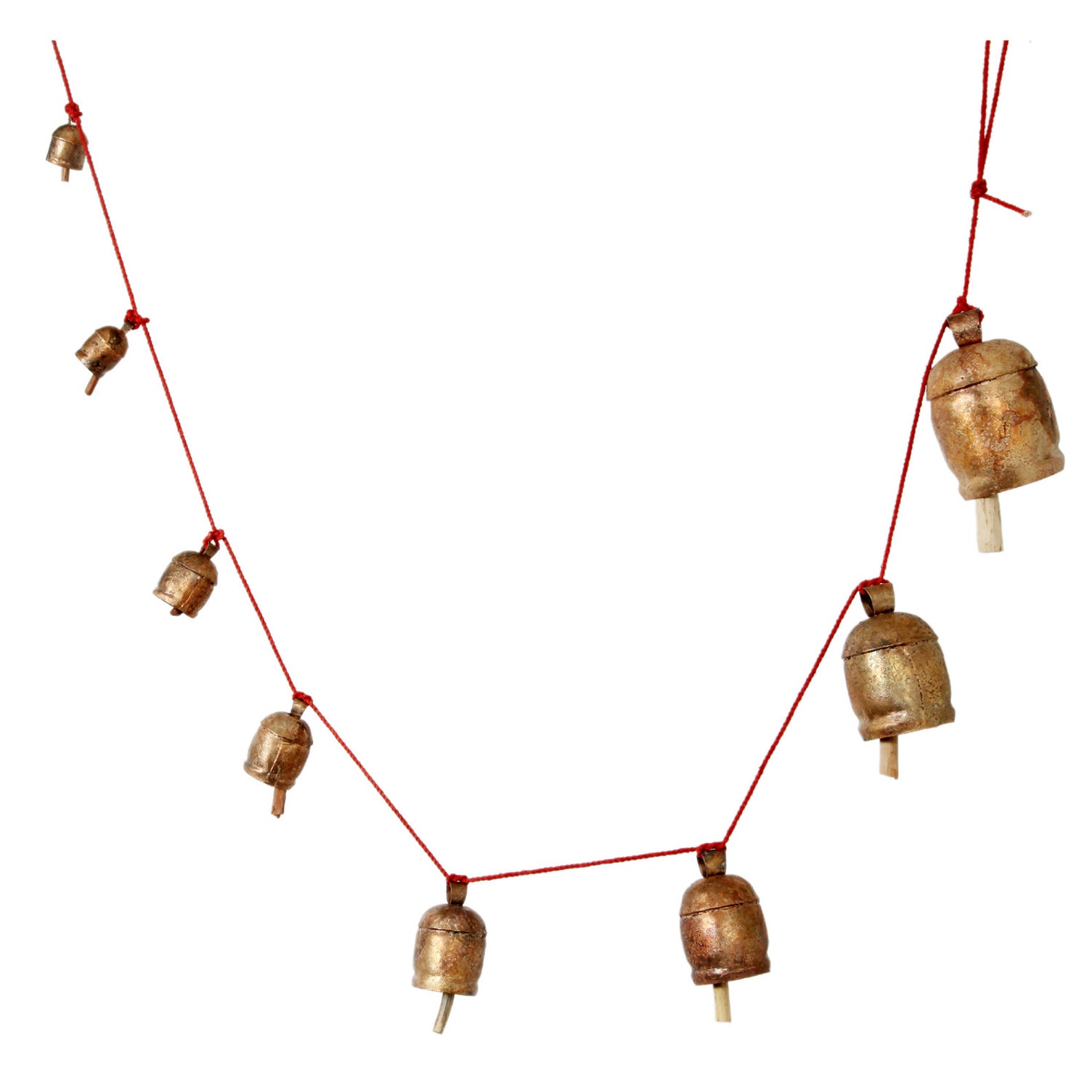 8 Different Size Rustic Witch Bells for Crafts Garland for - Etsy