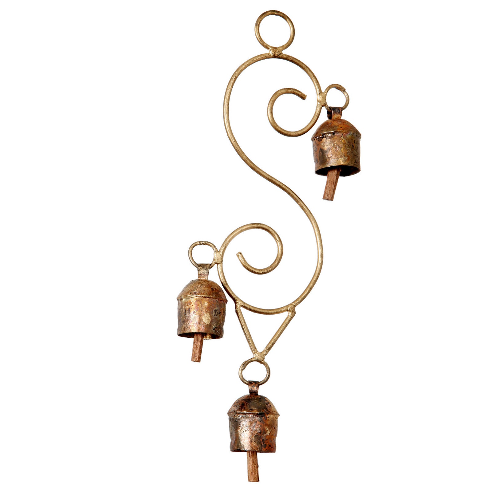 Rustic Farmhouse S Style 1.5 Inch 3 Bells Wind Chimes for - Etsy