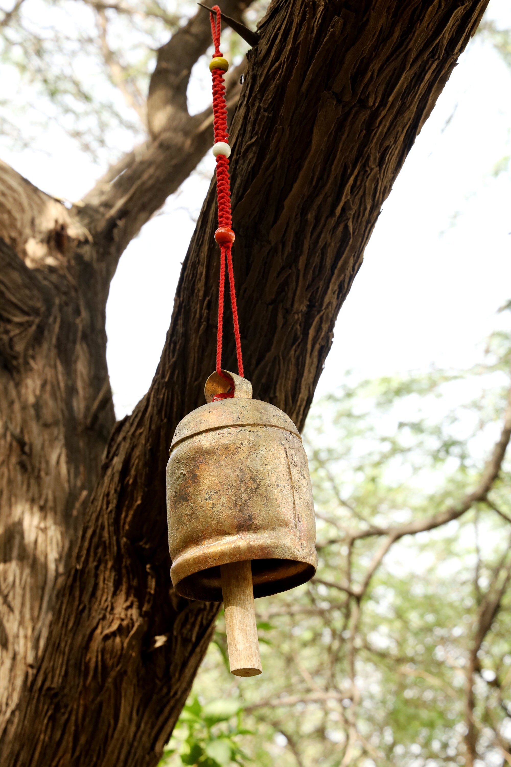 Cow Bell Wind Chime for Front Porch Decor – Rustic Farmhouse Door ...