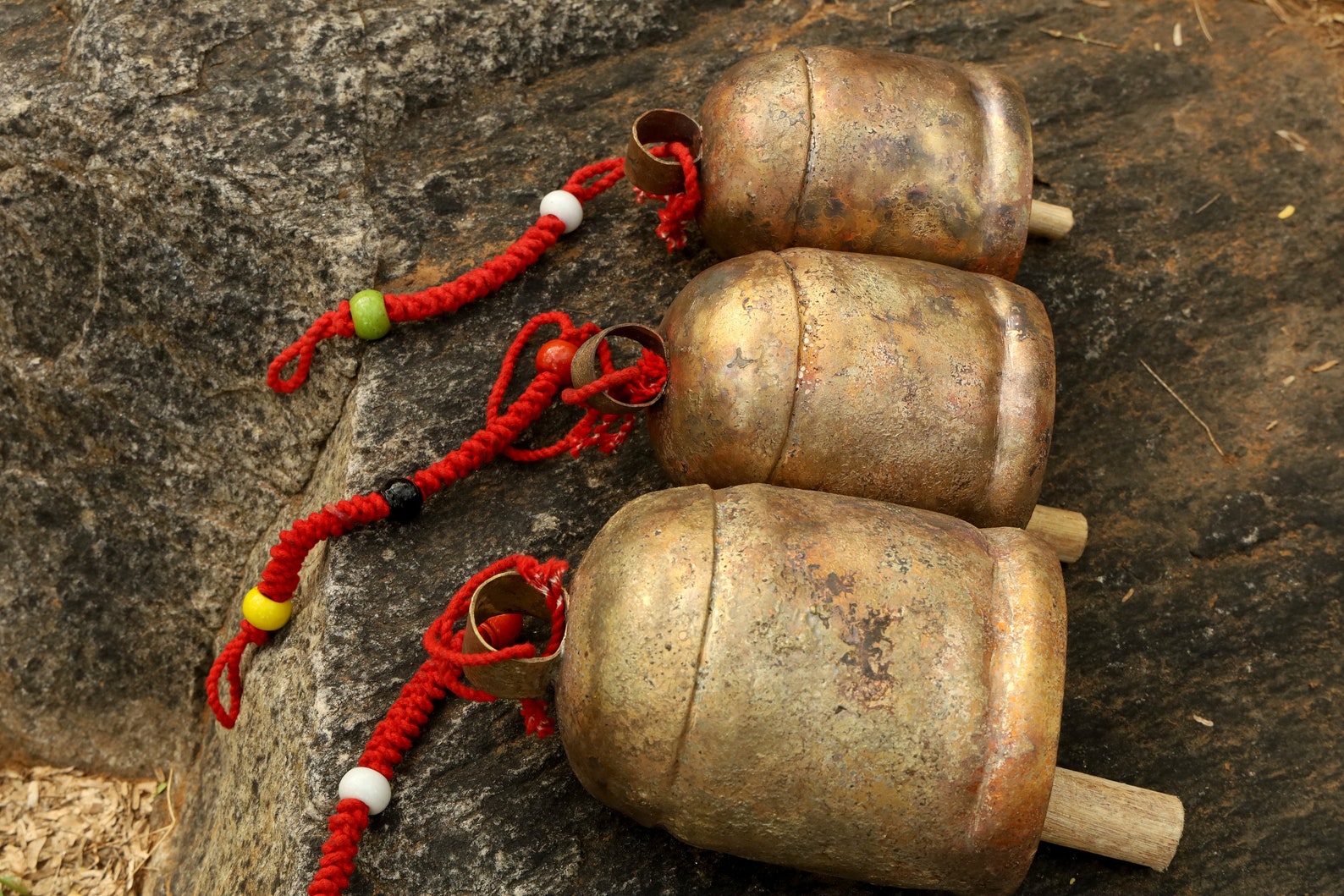Cow Bell Wind Chime for Front Porch Decor – Rustic Farmhouse Door ...