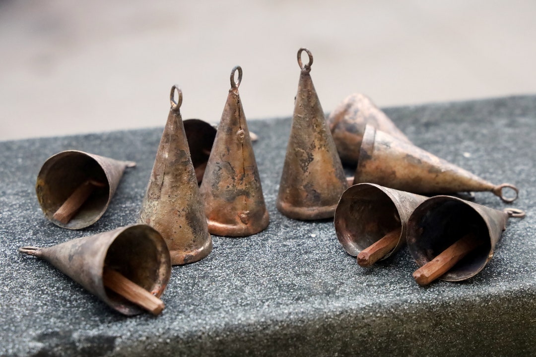 Rustic Cone Bells for Christmas Garland Wreath and Door - Etsy