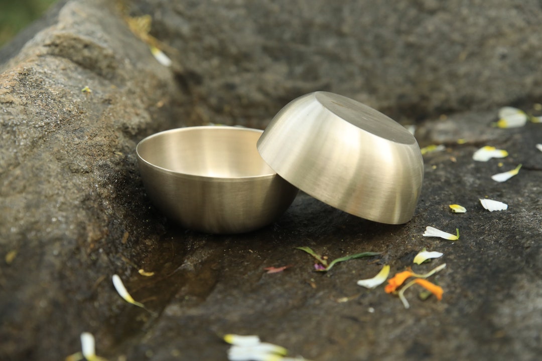Ayurvedic Bronze (kansa) Bowls Snack Bowl- Set of 2 - Etsy