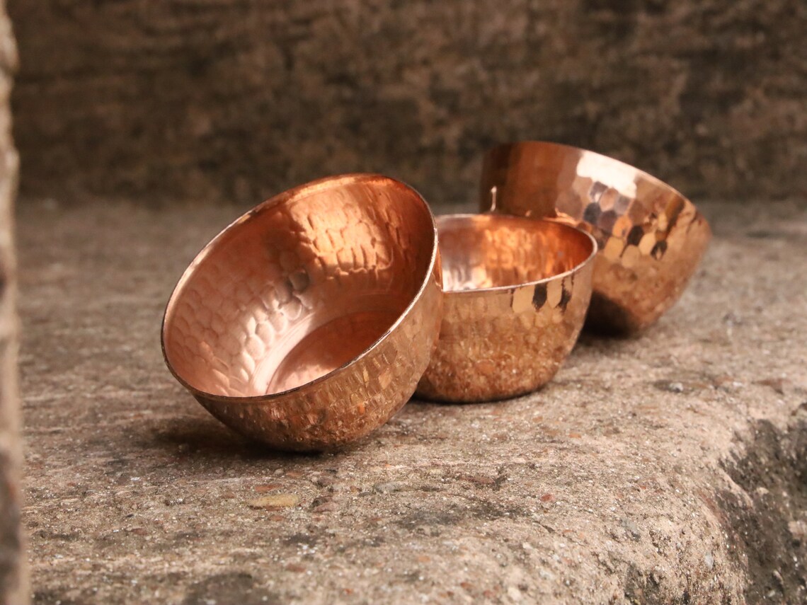 Handmade Copper Tea Light Candle Holder Wedding Gift Decor - Etsy