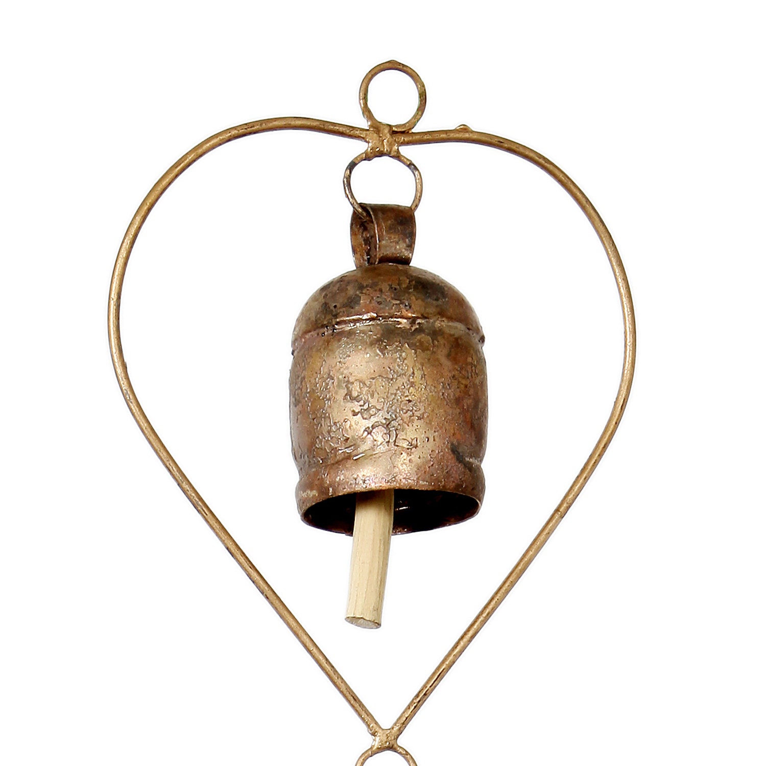 Memorial Wind Chimes Bells Outdoors Unique Heart Gift for Love - Etsy