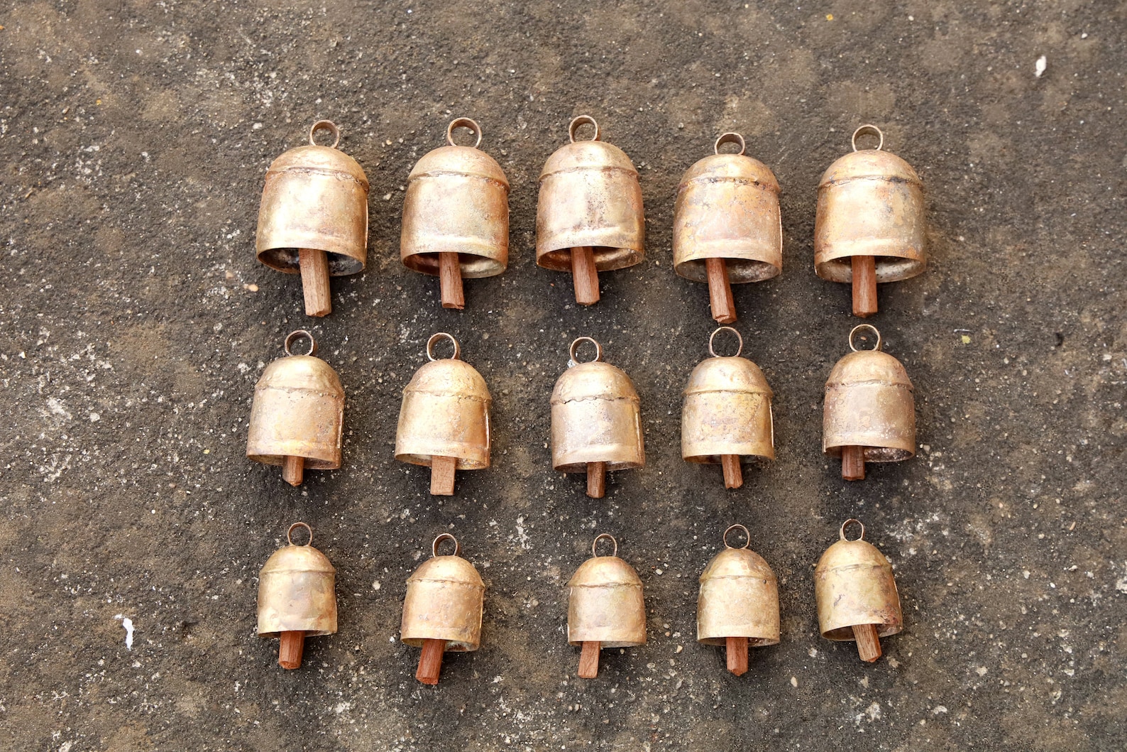 Rustic Farmhouse Bells in 3 Sizes for Crafts Xmas Tree Wind - Etsy