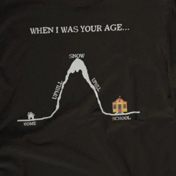 When I Was Your Age - Etsy