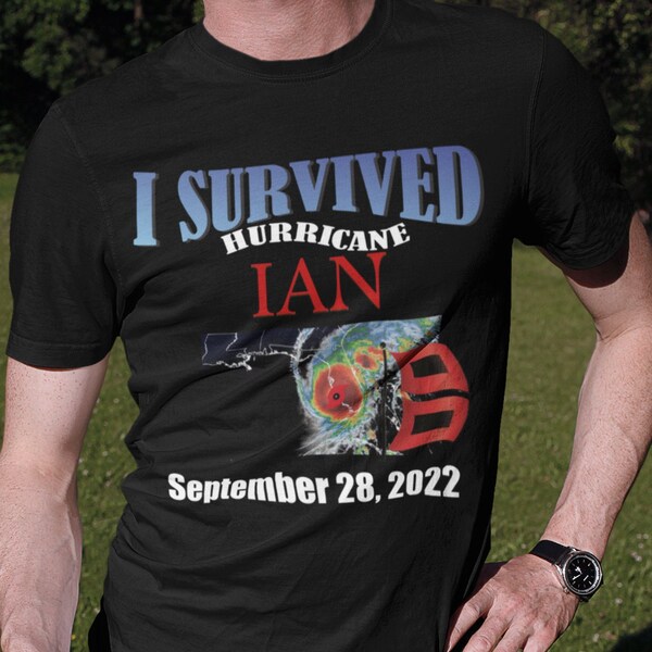 I Survived Hurricane Ian T Shirts - Etsy