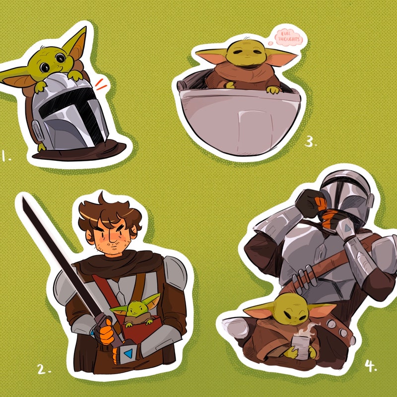 Grogu Enamel Pin - Etsy