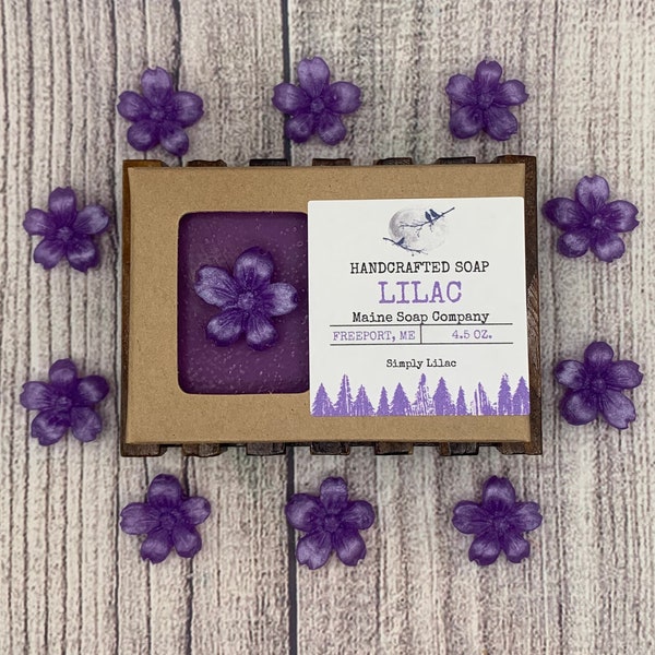 Lilac Soap - Etsy