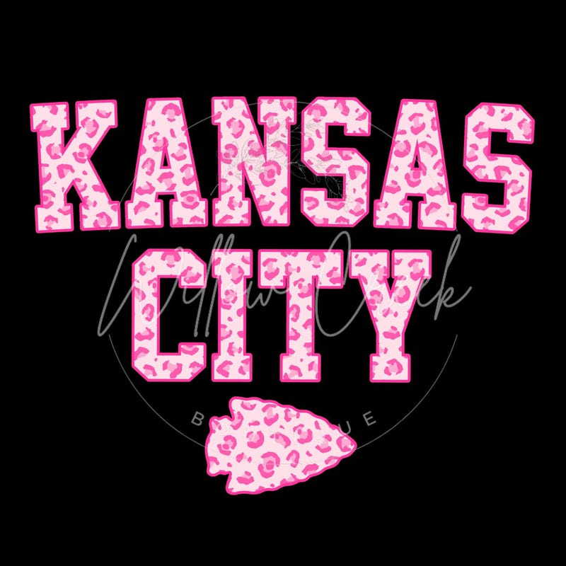Kc Chiefs Leopard Png - Etsy