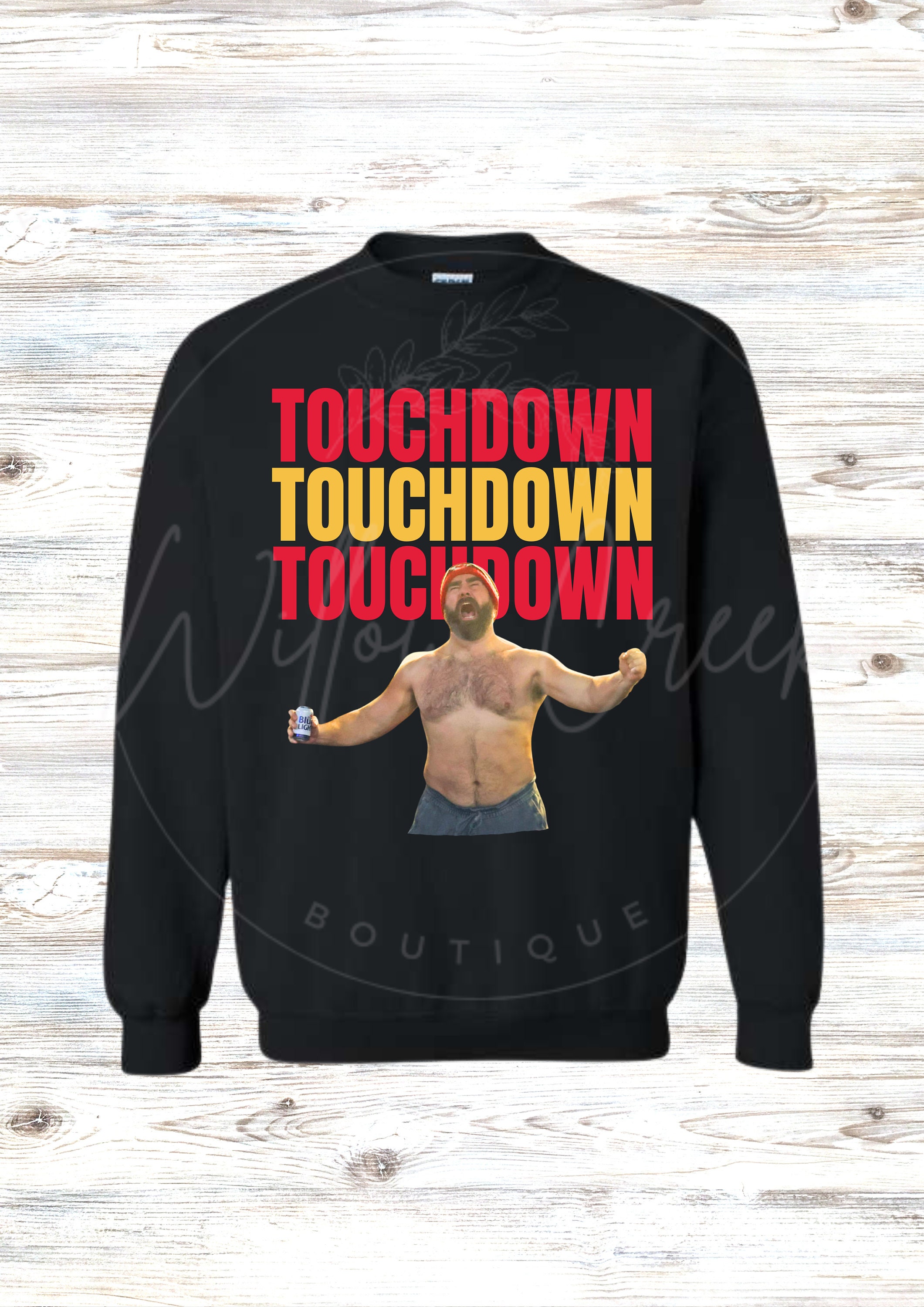 Jason Kelce Kelce Celebration Shirtless Celebration Touchdown Kansas City Chiefs Kelce