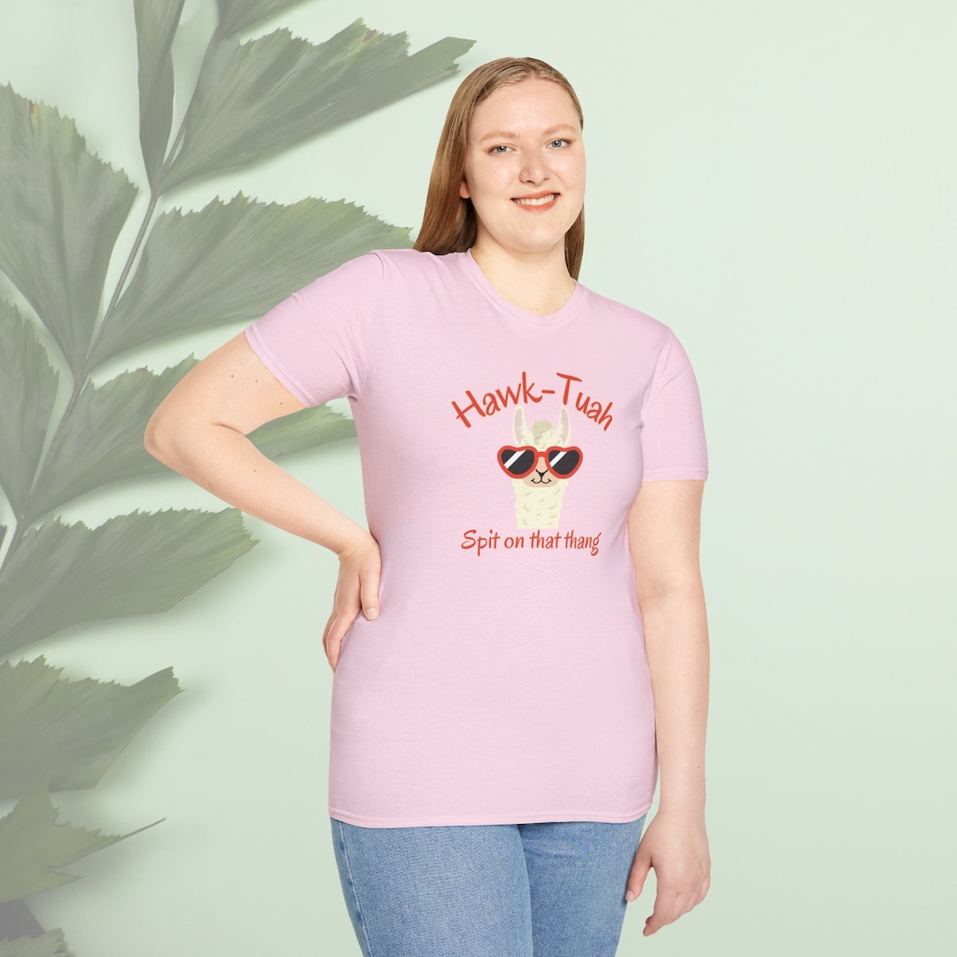Llama Hawk Tuah Shirt, Spit on That Thing Girl, Hawk Tuah 2024 Spit on ...