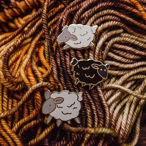 Sheep Pin - Etsy
