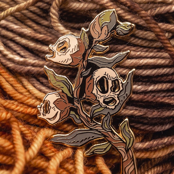 Flower Skull Jewelry - Etsy