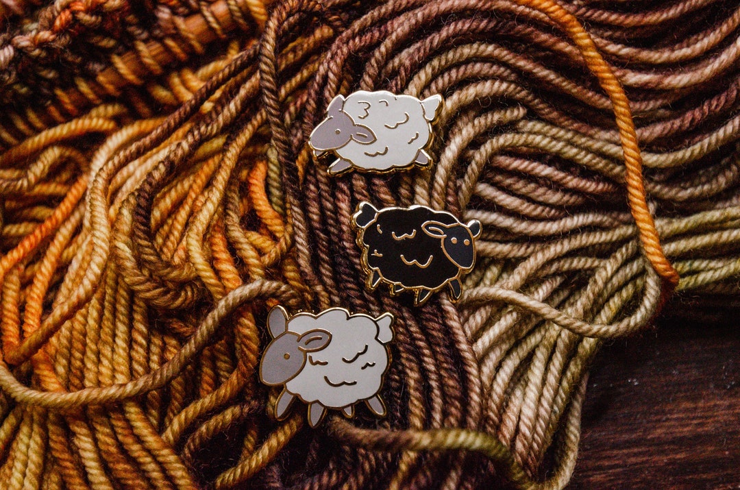 Sheep Mini Hard Enamel Pins Cute Pins Cottagecore Pins - Etsy