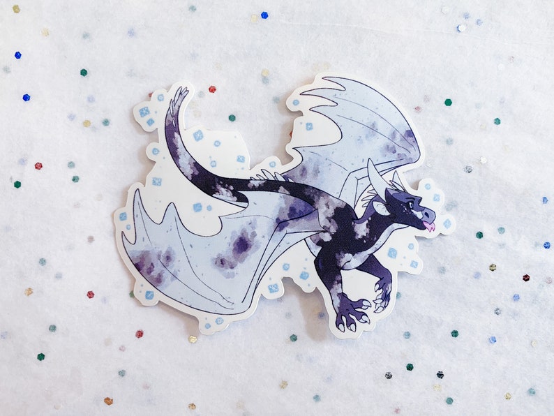 Peril & Whiteout Stickers Wings of Fire Dragons - Etsy