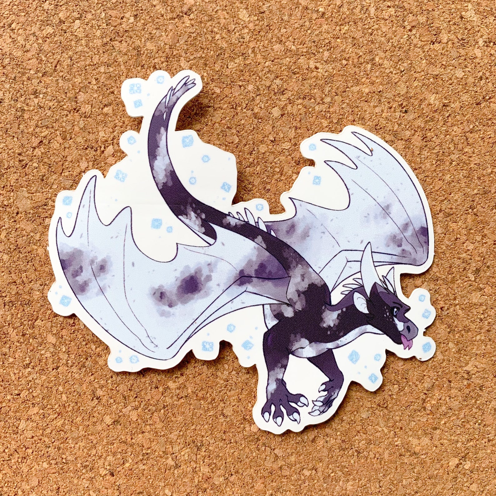Peril & Whiteout Stickers Wings of Fire Dragons | Etsy
