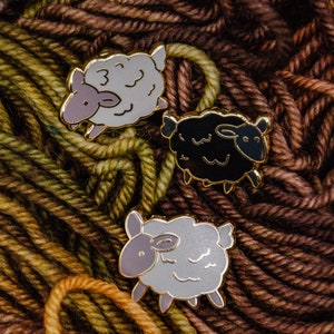 Sheep Mini Hard Enamel Pins Cute Pins Cottagecore Pins - Etsy