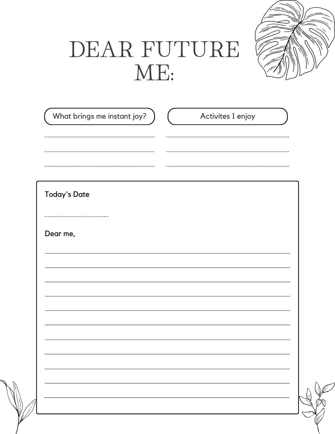 For Future Self Journal - Etsy