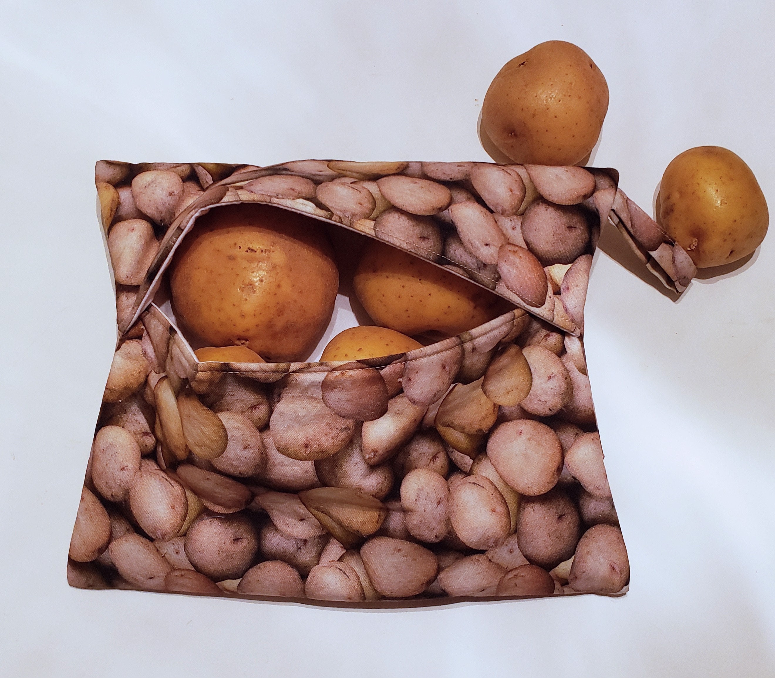 Microwave Potato Bag With Hanging Loop Baked Potato Bag Reusable ...