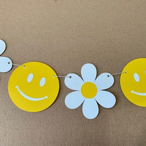 Daisy Banner/ Groovy Banner/ Groovy Party Decorations/ Grooby Baby ...