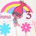 Trolls Cake Topper/ Trolls Party Decorations/ Trolls Birthday | Etsy