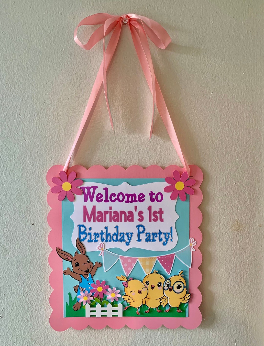 Canticos Door Sign/ Canticos Party Decorations/ Canticos First Birthday ...