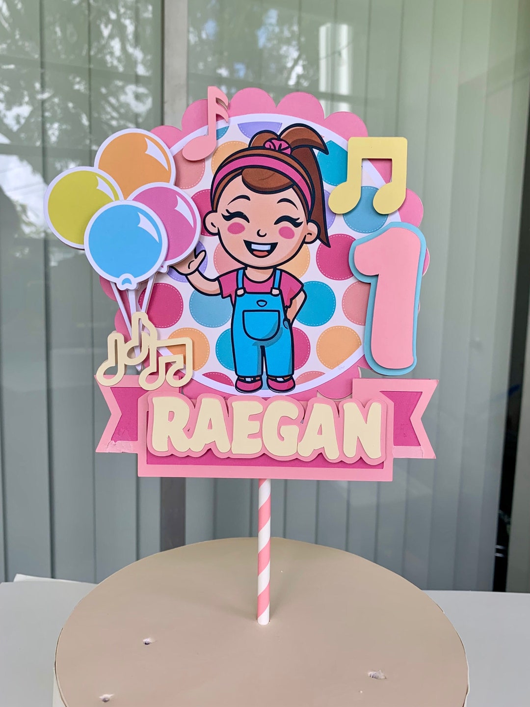 Miss Rachel Cake Topper/ Miss Rachel Party Decorations/ Miss Rachel ...