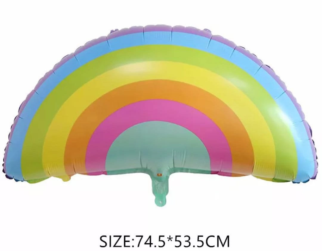 Rainbow Balloon (1-2)/ Rainbow Party Decor/ /canticos Party Balloons ...