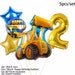 Construction Balloons Set/ Construction Party Decorations/ Construction ...