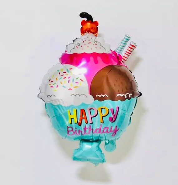 Ice Cream Balloon/ Ice Cream Party/ Two Sweet Balloons/ Two - Etsy