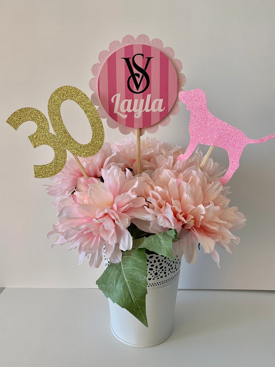 Victoria’s Secret Centerpiece Sticks (only) Set/victoria's Secret Cake ...