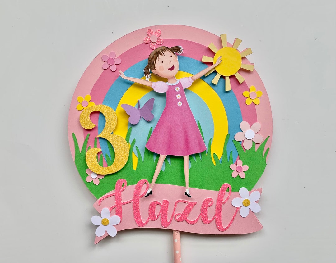 Pinkalicious Cake Topper/ Pinkalicious Birthday/ Pinkalicious Party ...
