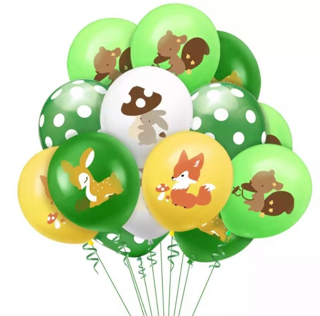 Woodland Animals Balloons/ Woodland Animals Party/ Woodland Animals ...