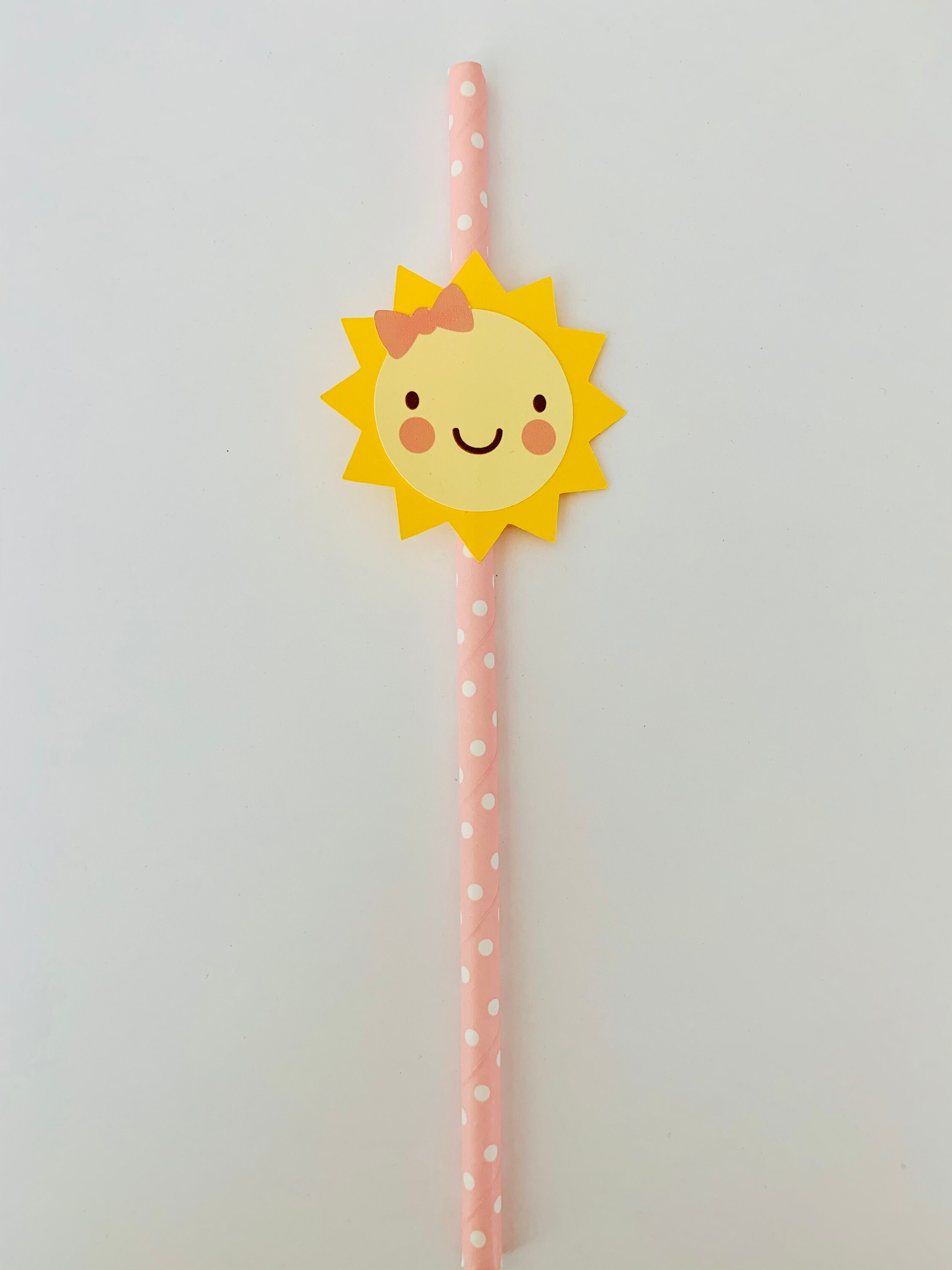 My Little Sunshine Straws/sunshine Straws/ Little Sunshine Party Decor ...