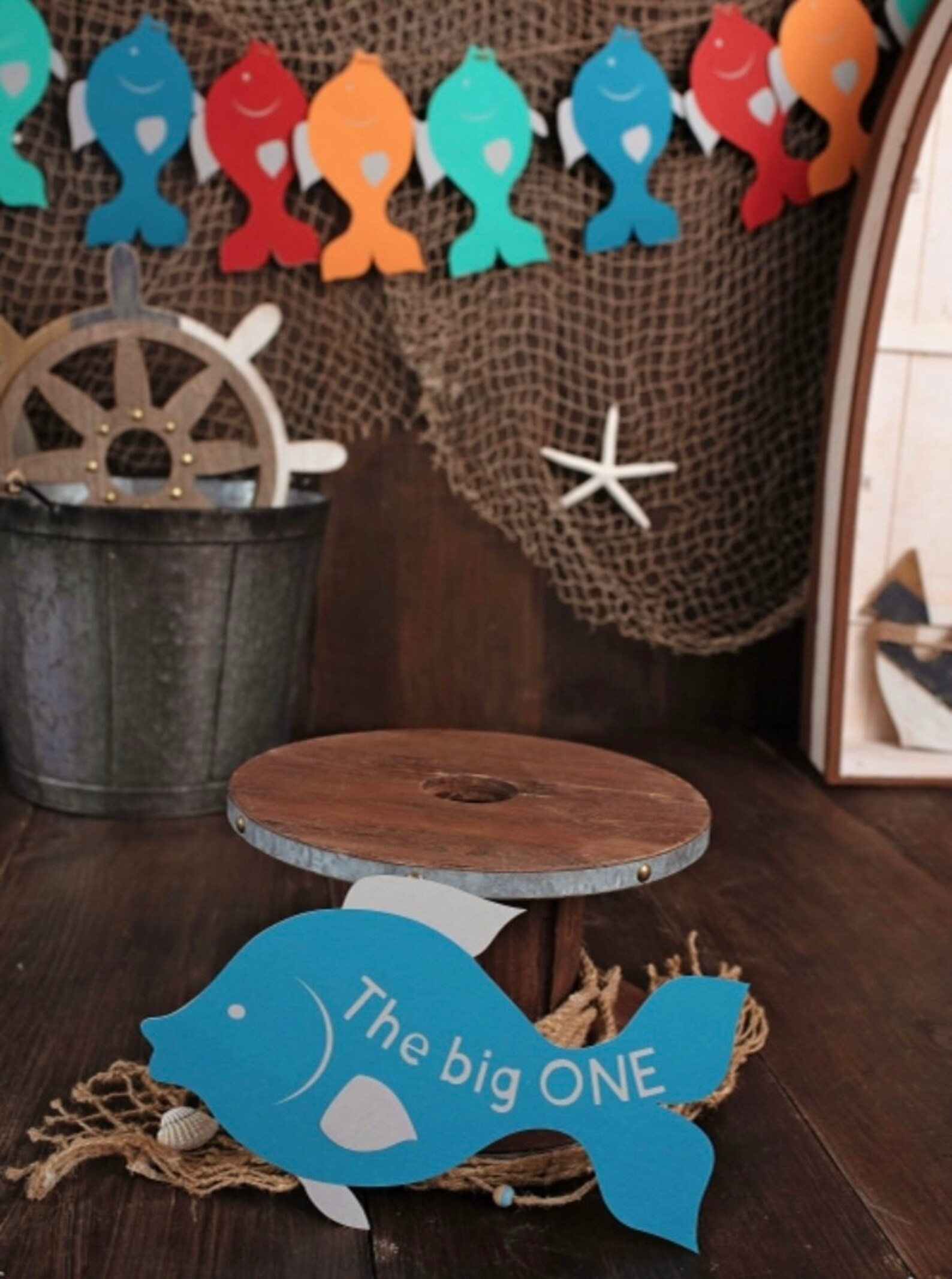 Fish Banner/ Fishing Birthday Banner/fish Garland/fishing | Etsy