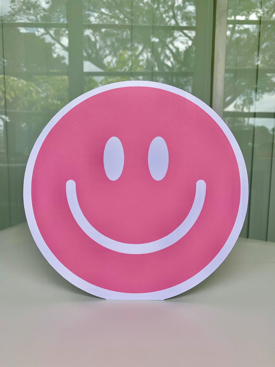 Happy Face Table Decorations/ Preppy Party Decorations/ Happy Smiley ...