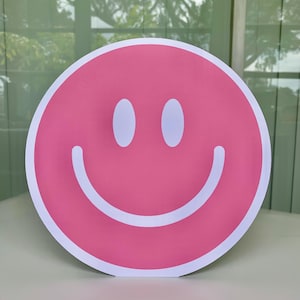 Happy Face Table Decorations/ Preppy Party Decorations/ Happy Smiley ...